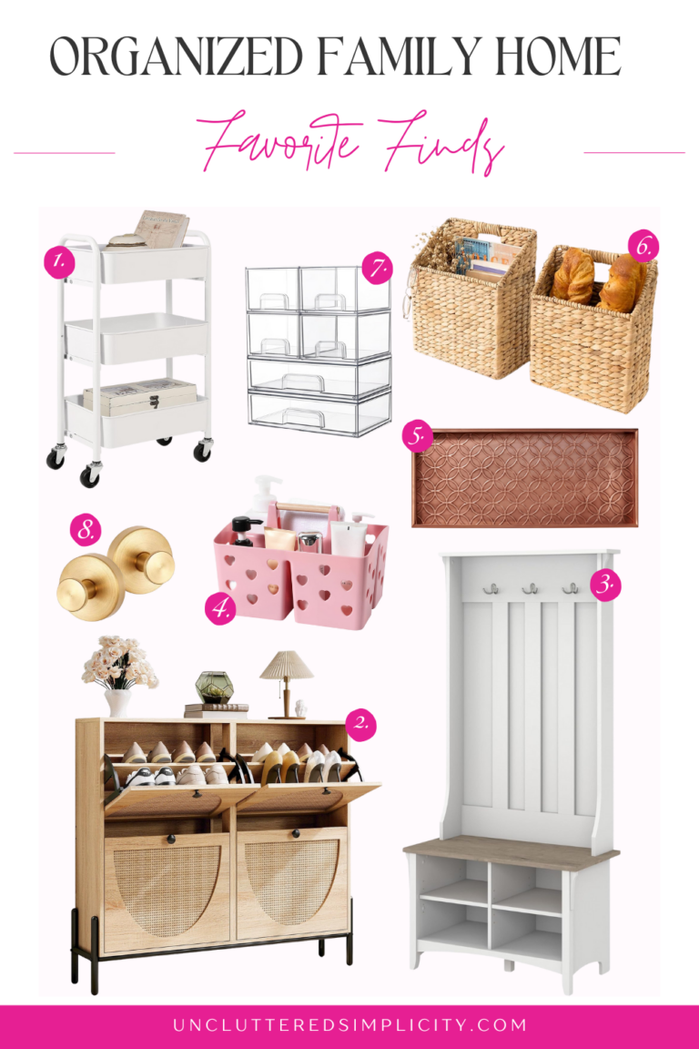 Busy Family? 14 Ideas To Maintain an Organized Home With Kids ...